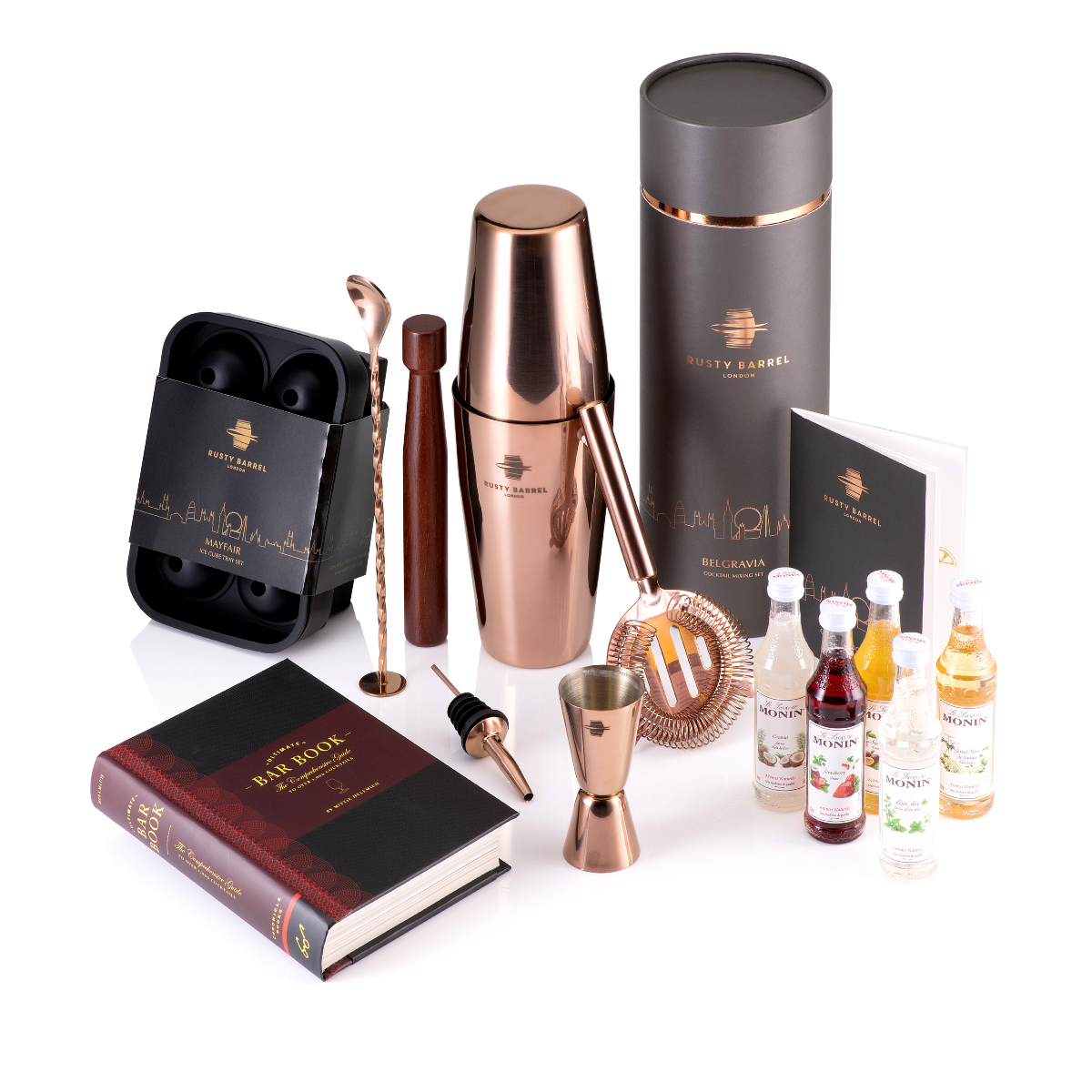 Rusty Barrel Belgravia Cocktail Making Set Bundle | Rusty Barrel