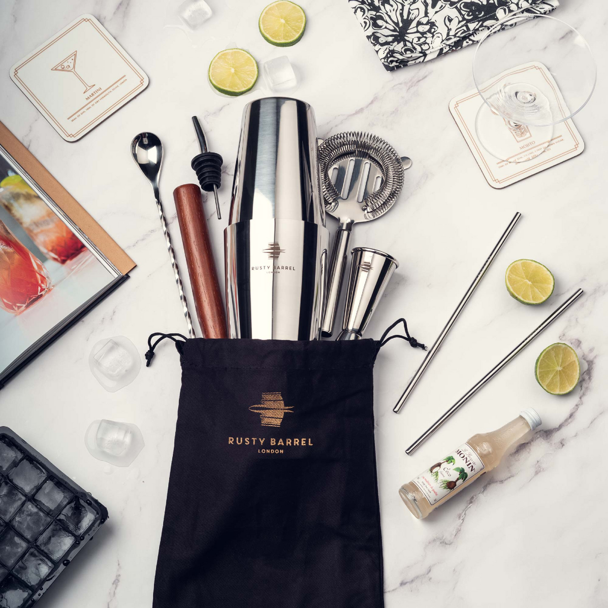 Rusty Barrel Bloomsbury Cocktail Making Set | Rusty Barrel