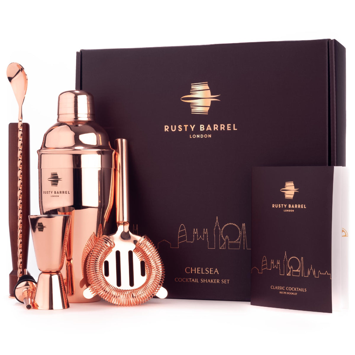 Rusty Barrel Chelsea Cocktail Making Set | Rusty Barrel