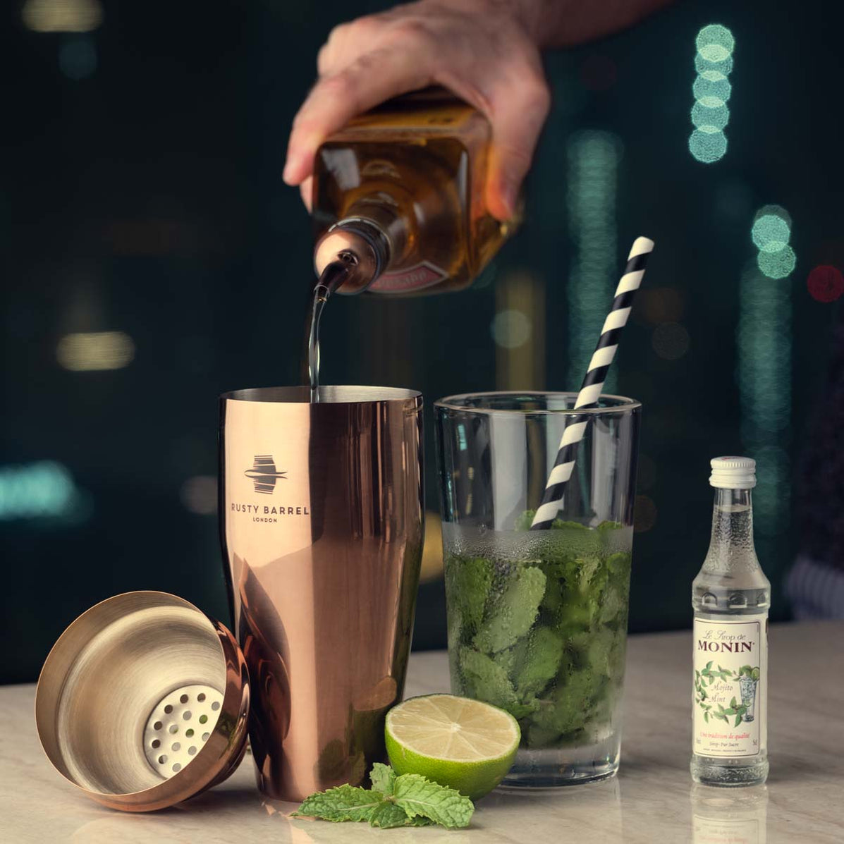 Rusty Barrel Belgravia Cocktail Making Set Bundle