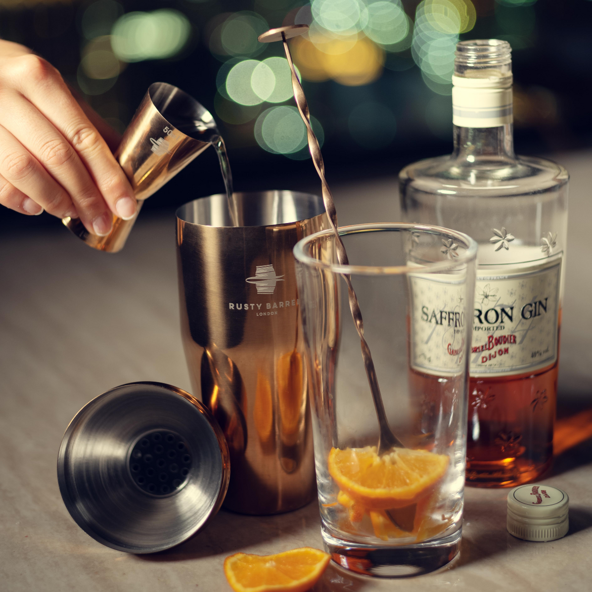 Rusty Barrel Park Lane Cocktail Making Set | Rusty Barrel
